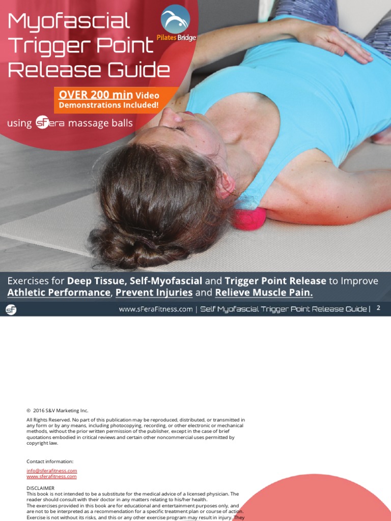 Self Myofascial Trigger Point Release Guide 2016 | PDF | Myofascial ...