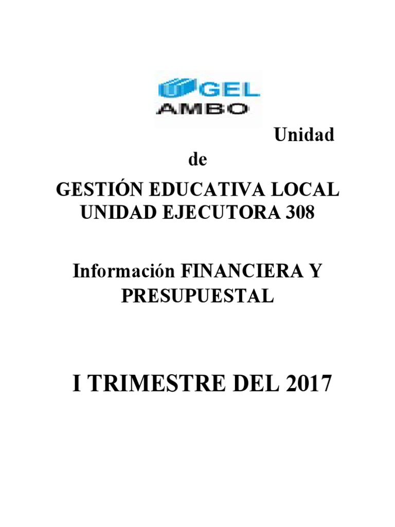 Logo Ugel Ambo Cierre Ee - FF | PDF