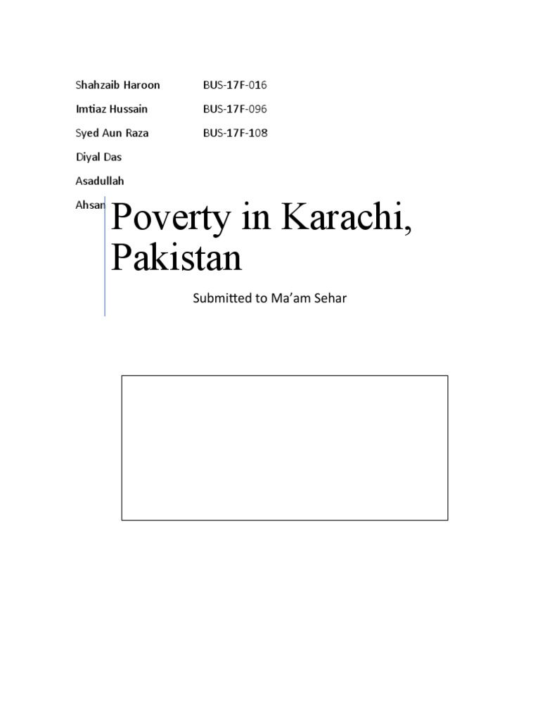 Poverty Assignment | Download Free PDF | Poverty | Poverty & Homelessness