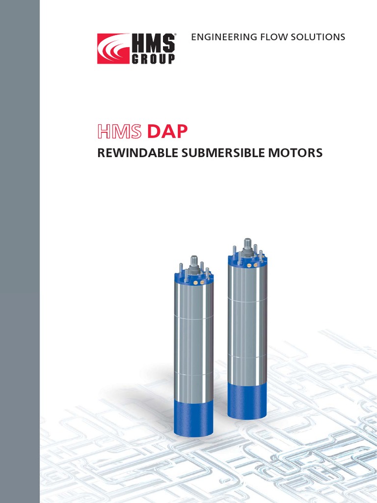 Rewindable Submersible Motors: Engineering Flow Solutions | PDF ...