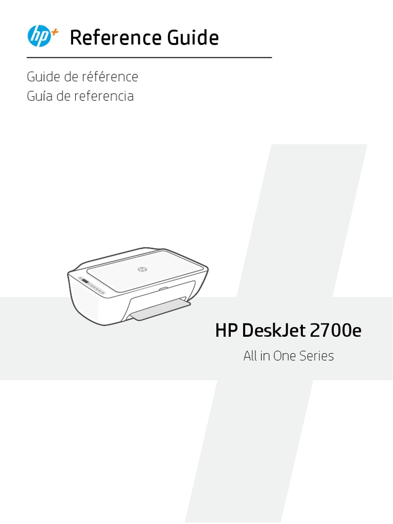 Reference Guide: HP Deskjet 2700E | PDF | Computer Network | Printer ...