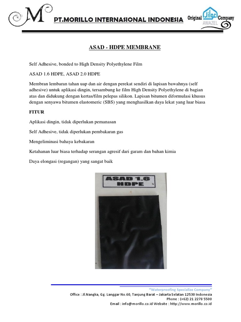 HDPE Technical Data Sheet | PDF