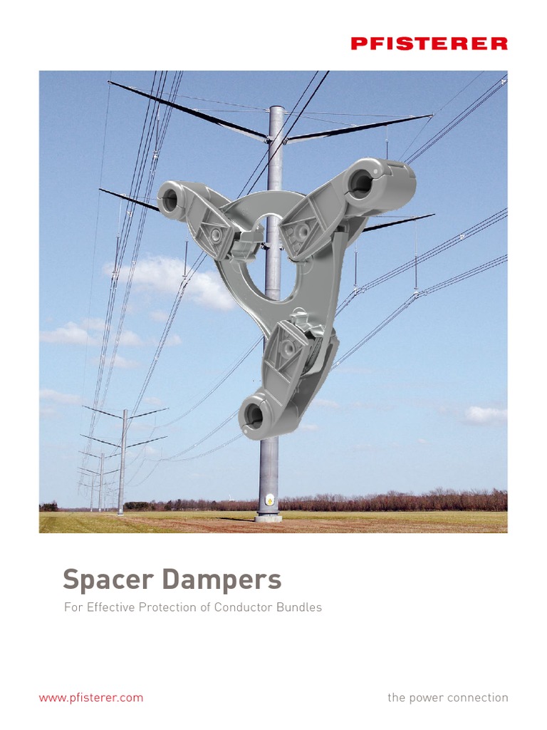 Spacer Dampers: For Effective Protection of Conductor Bundles | PDF ...