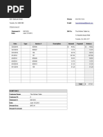 Restaurant Bill Template in Word | PDF
