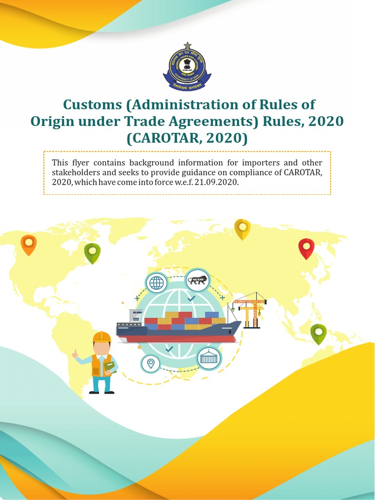 CAROTAR 2020: Rules of Origin Explained | PDF | General Agreement On ...