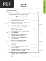 Cambridge A2 Key For Schools 1 With Answers | PDF