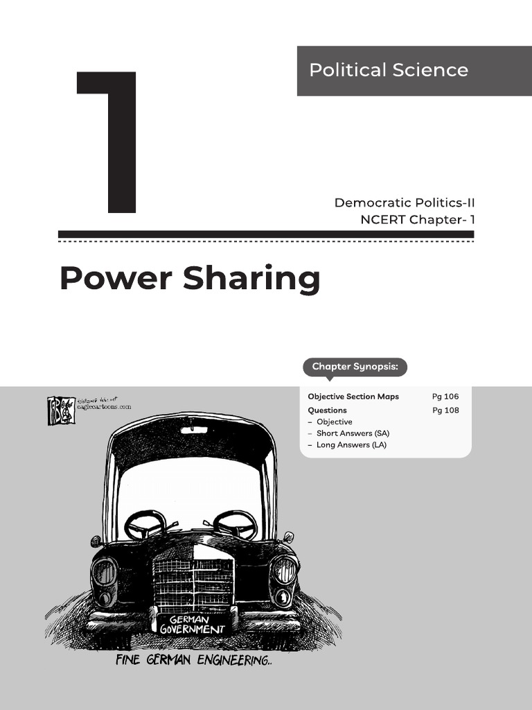 Power Sharing Mind Map | PDF