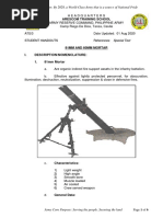 81mm Mortar Technical Overview | PDF | Artillery | Mortar (Weapon)