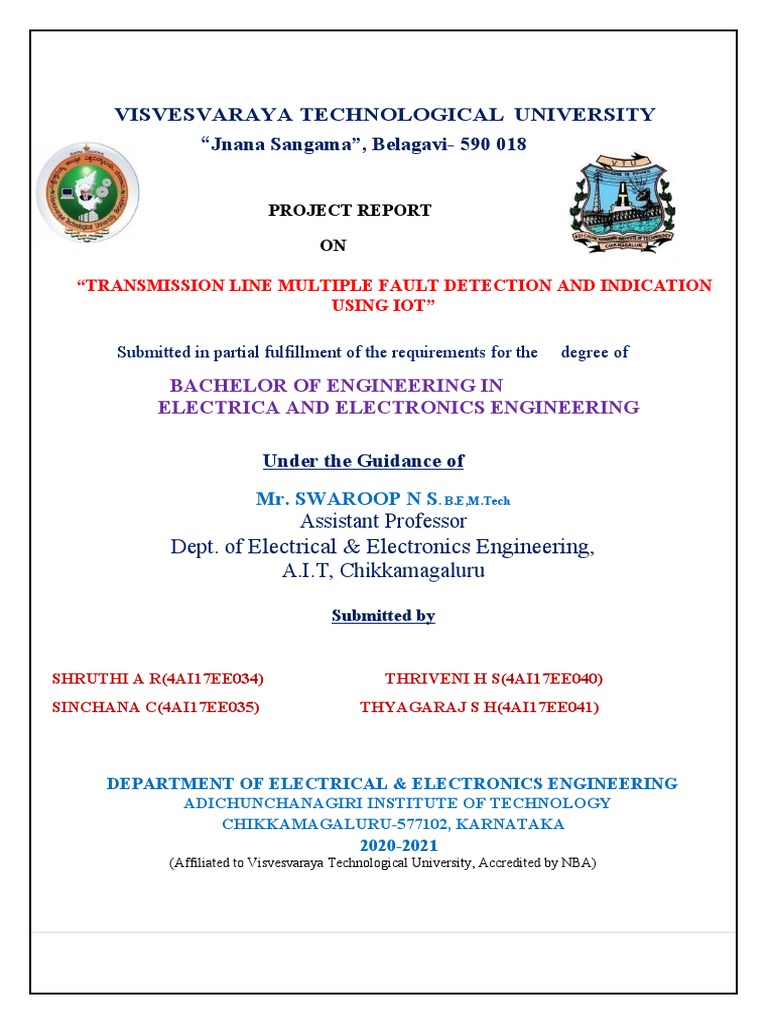 Thyagaraj Project Report | PDF | Rectifier | Electrical Substation