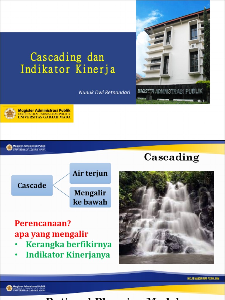 2 Cascade Dan Indikator Kinerja | PDF