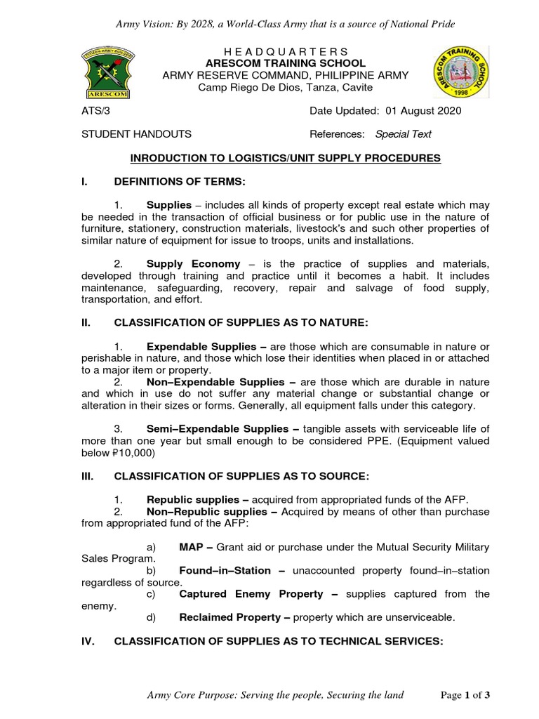 Army Vision: by 2028, A World-Class Army That Is A Source of National ...