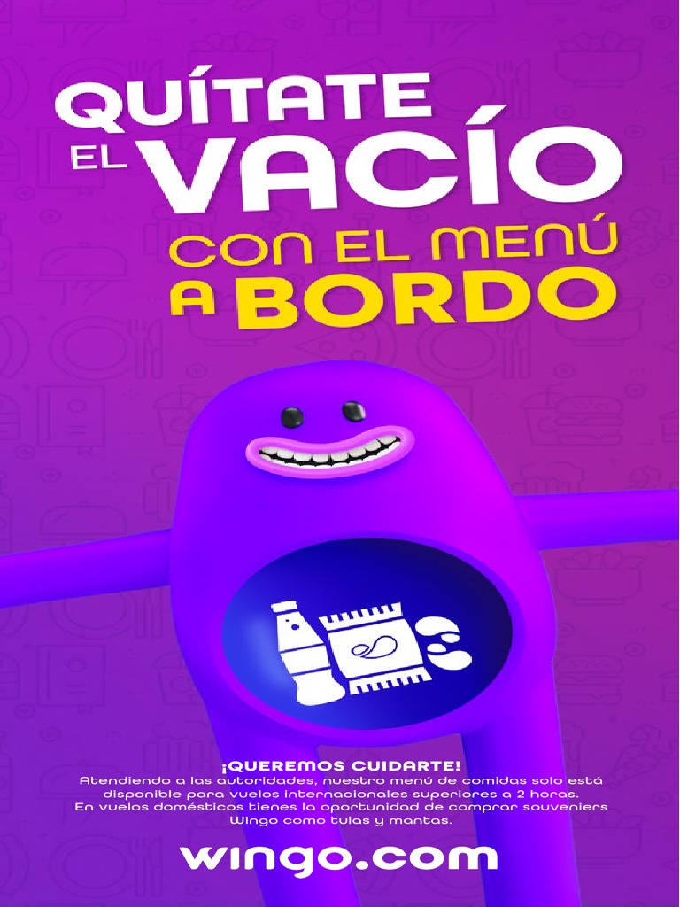 Menu Wingo Es | PDF | Comida y bebida | Alimentos