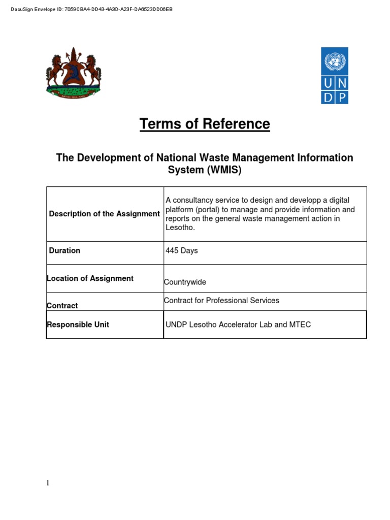 T - Proc - Notices - Notices - 085 - K - Notice - Doc - 81319 - 170051526 | PDF | Waste ...