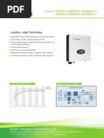 Microtek On Grid Inverters Datasheet | PDF | Power Inverter | Electrical Grid
