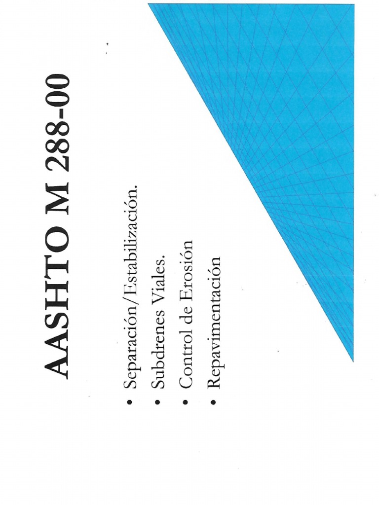 Aashto M 288 | PDF