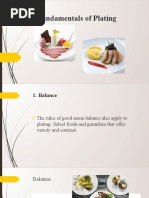 Guidelines For Plating Food | PDF | Garnish (Food) | Sauce