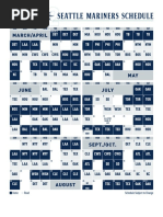 2026 Toronto Blue Jays Schedule | PDF | Major League Baseball