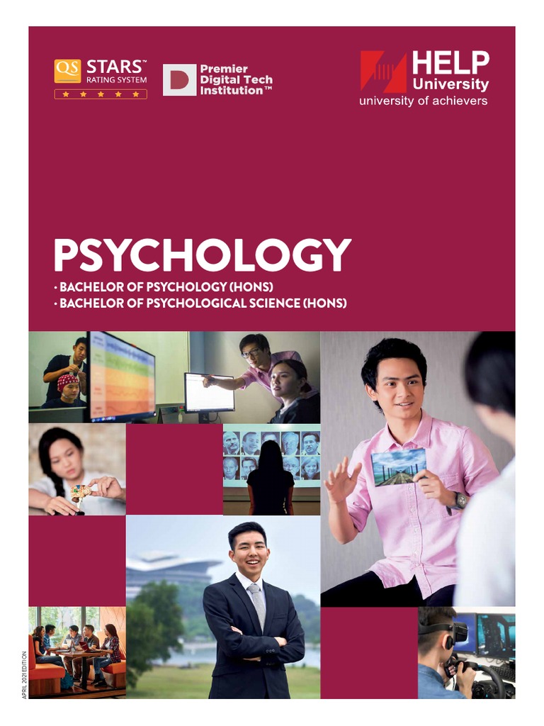 Psychology: Bachelor of Psychology (Hons) Bachelor of Psychological ...