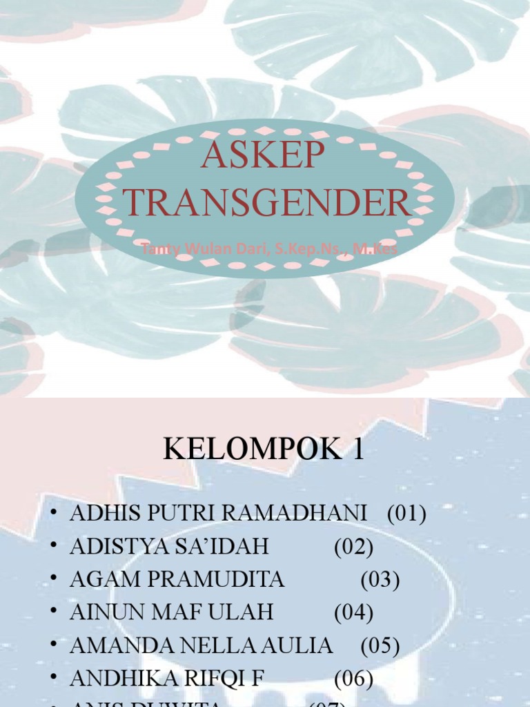 (Kelompok 1) Askep Transgender | PDF