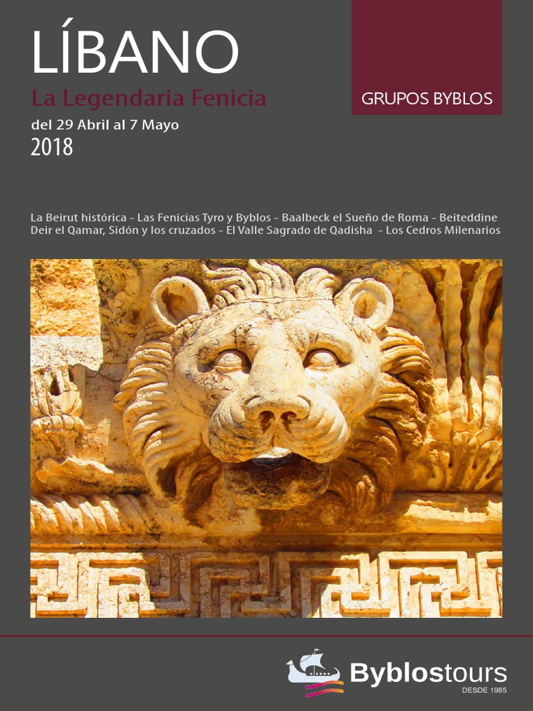 Libano La Legenda Fenicia | PDF | Beirut | Líbano