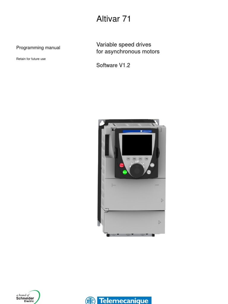 Altivar 71 Manual | Menu (Computing) | Computer Terminal