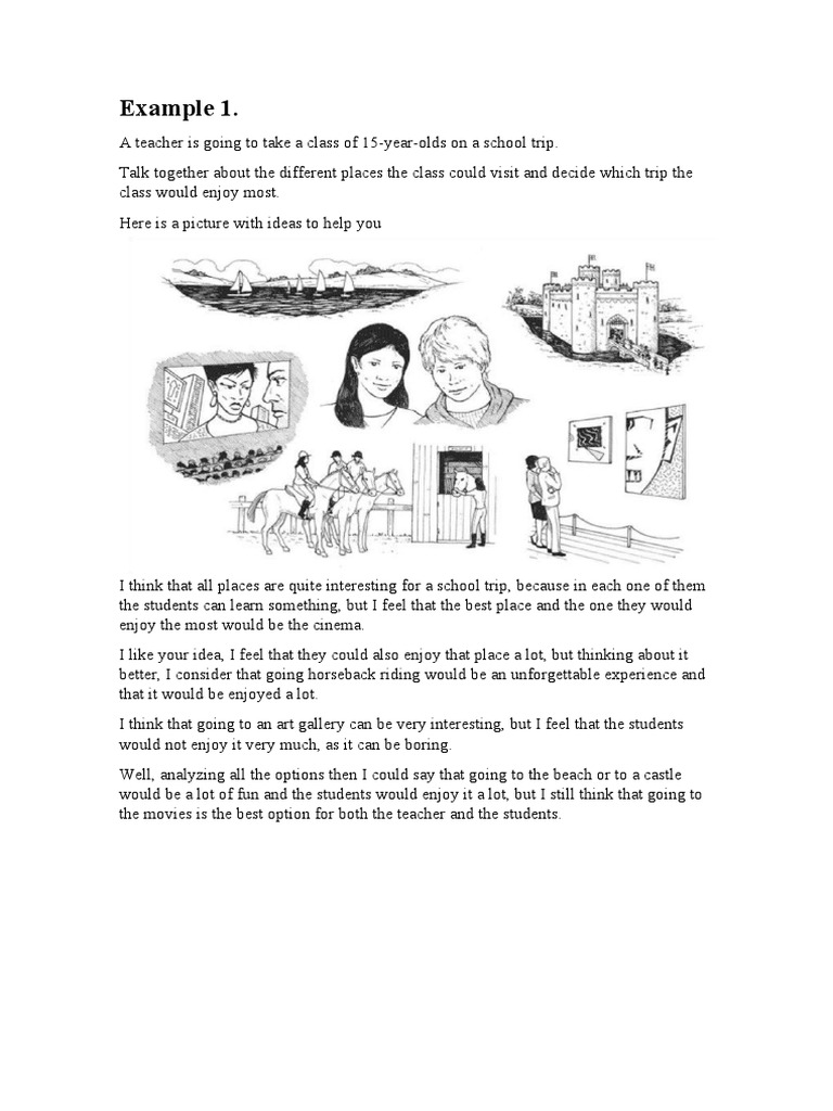 Engaging Speaking Scenarios for Students | PDF | Language Arts & Discipline