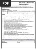SAP Security Implementation FrameWork | PDF | Implementation | Information Technology