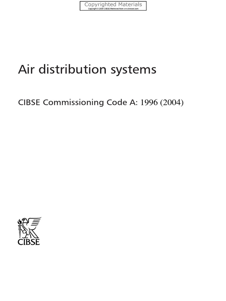Air Distribution Systems: CIBSE Commissioning Code A | Download Free PDF | Duct (Flow ...