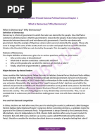 Class 9 Civics Chapter 1 Notes - What is Democracy_ Why Democracy_ Free ...