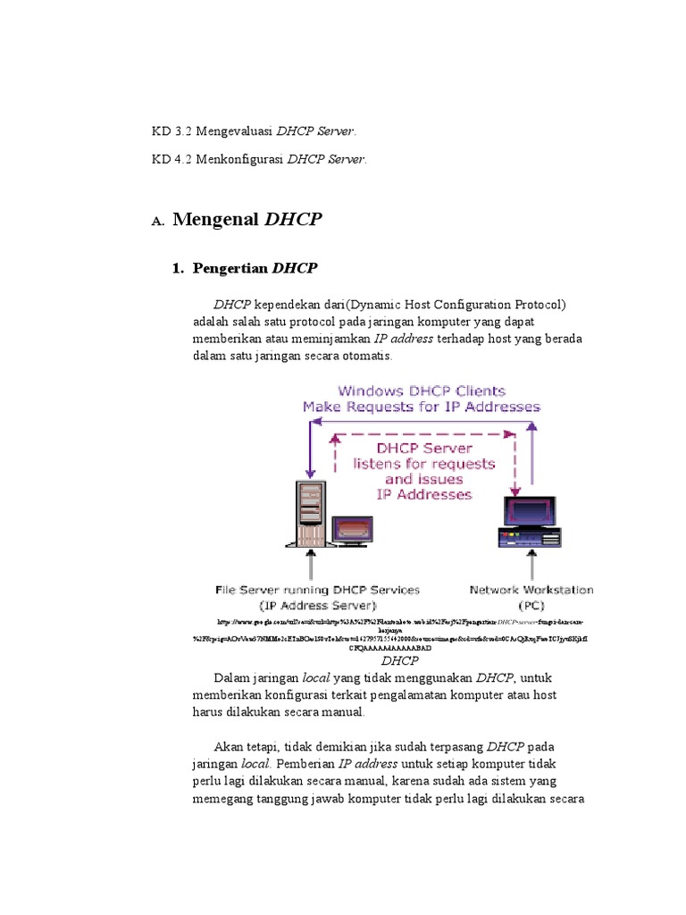 Mengenal DHCP | PDF | Griya & Taman | Komputer