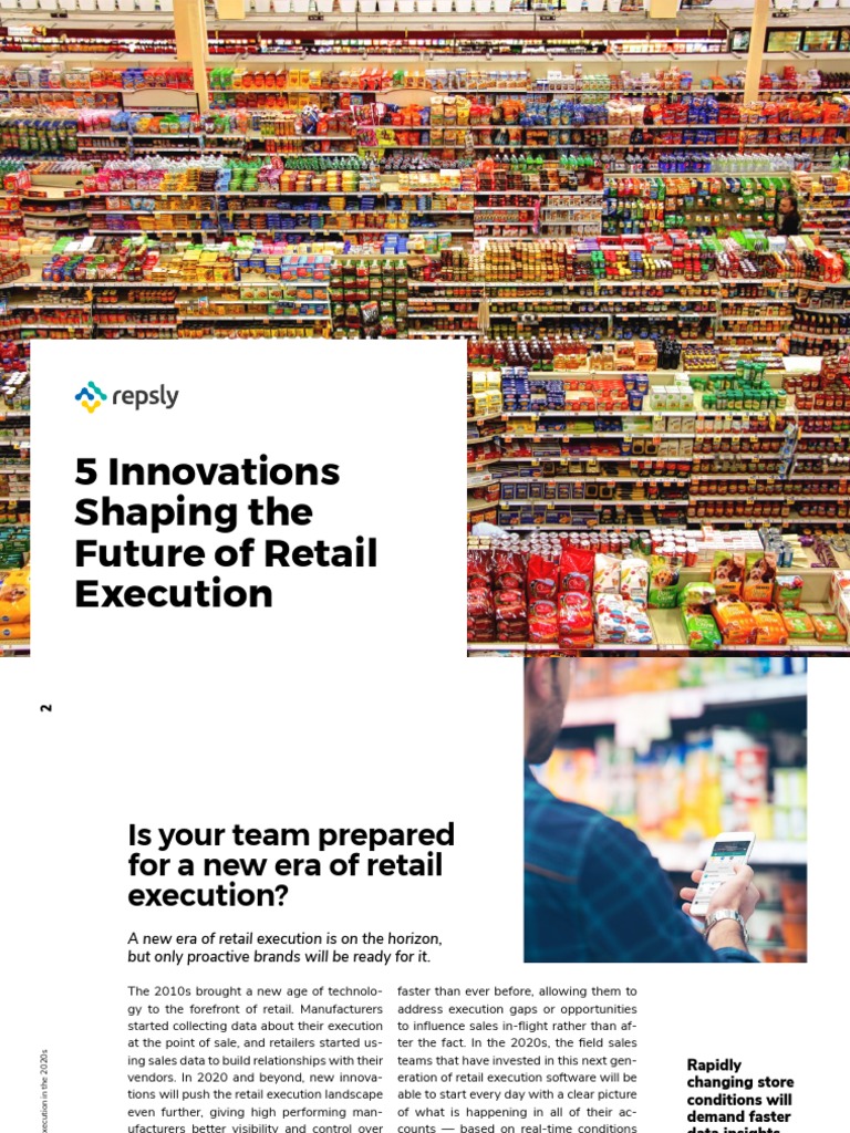Innovations in Retail Execution 2020s | PDF | Point Of Sale | Retail