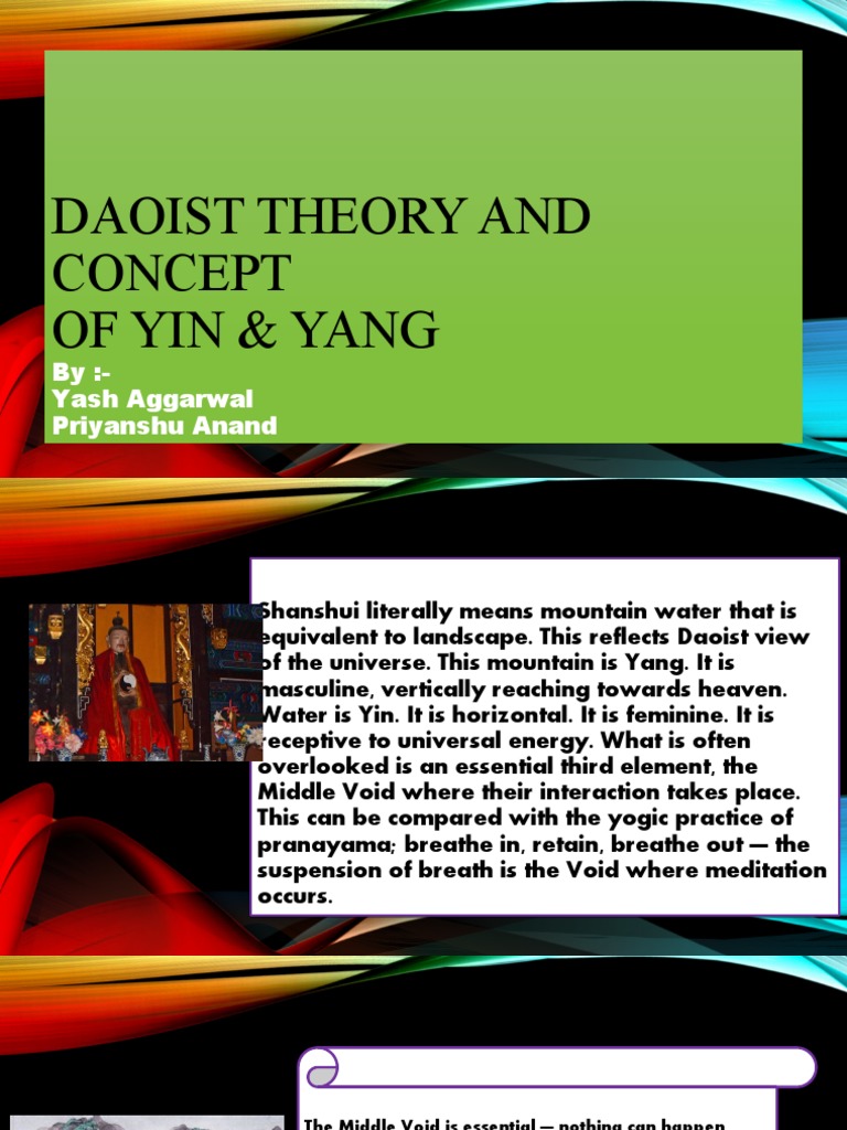 Daoist Theory and Concept of Yin & Yang | PDF