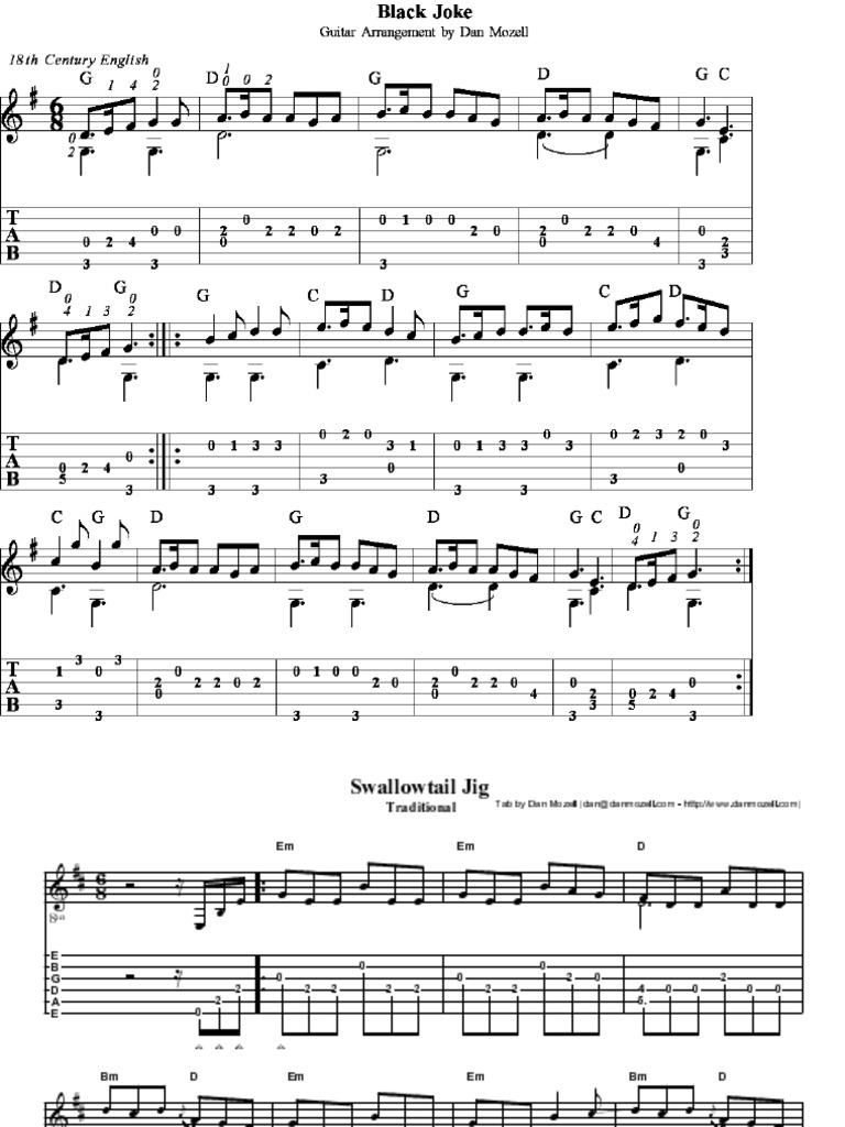 Irish Guitar Tunes Pdf