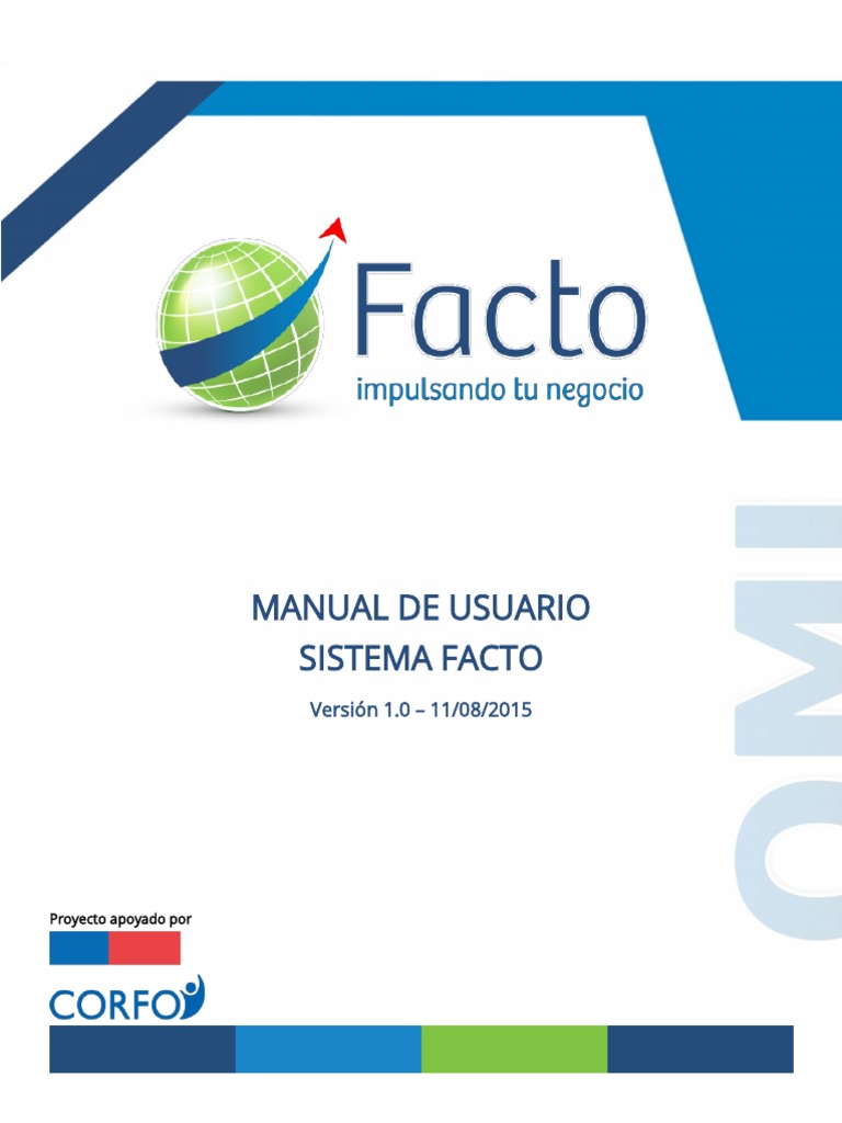Facto Manual de Usuario | PDF | Archivo de computadora