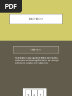 El Tríptico-Comunicación | PDF