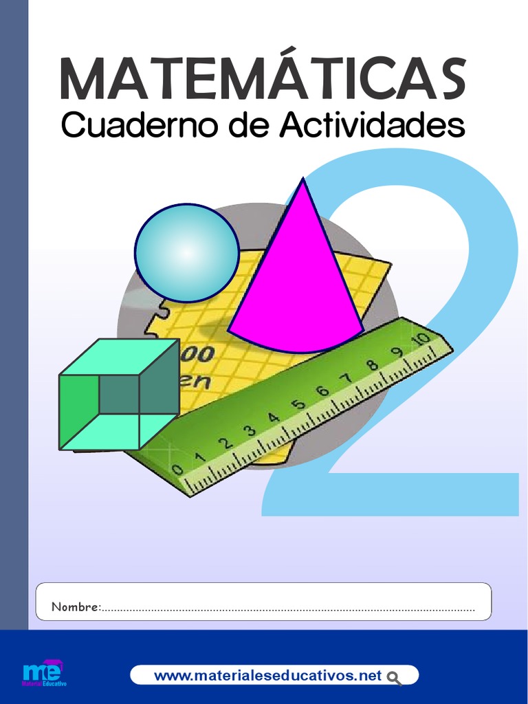 Cuaderno de Actividades Matematicas 2c2b0 Grado Primaria | PDF ...