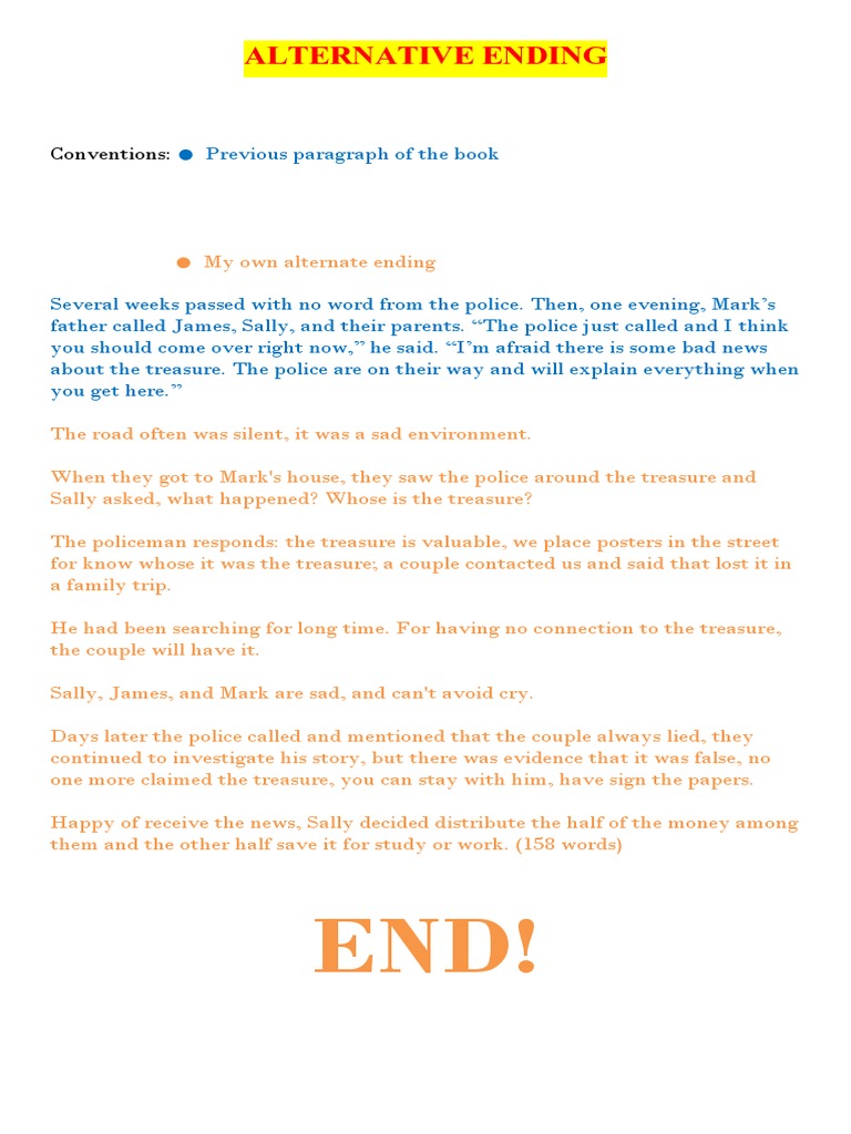 Alternative Ending Hide and Seek | PDF