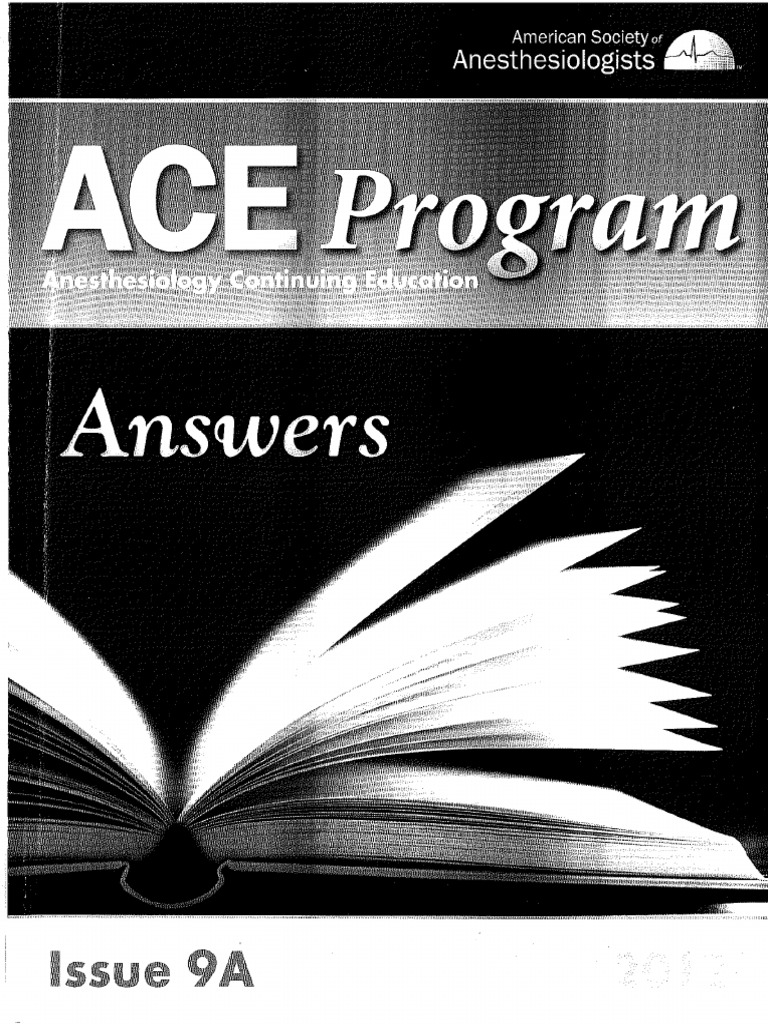 ACE 9A Answers | PDF
