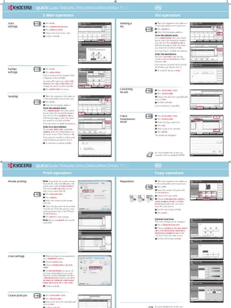 Quick User Guide - ENG | Download Free PDF | Fax | Computer Data
