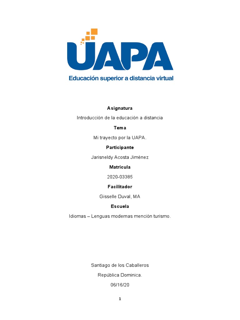 Portafolio. 2020-2-CBC-102!54!1 (Int Edu A Distancia) | PDF | Educación ...