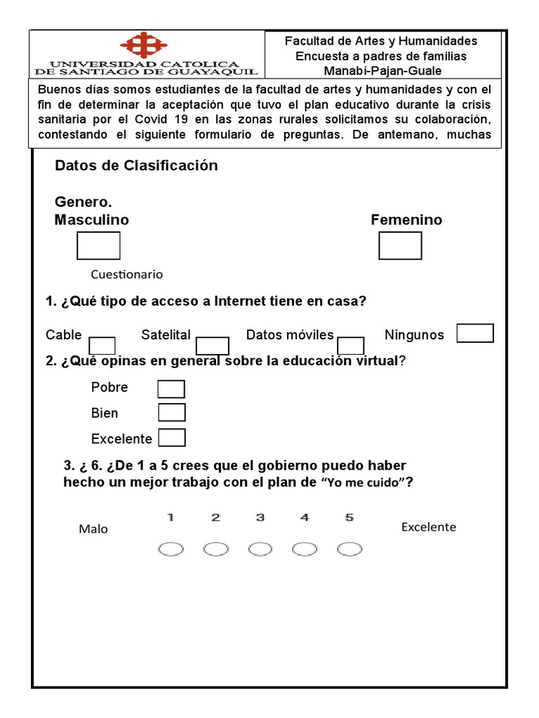 Encuesta Grupal | PDF | Internet