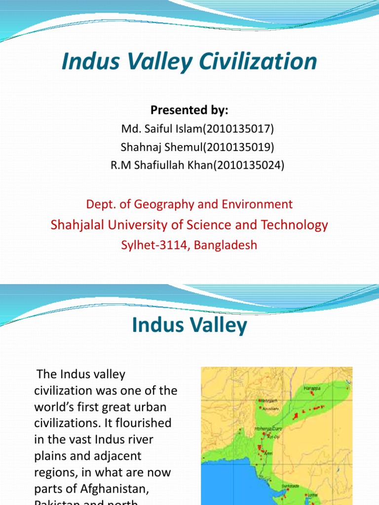 Indus Valley Civilization: Presented by | PDF