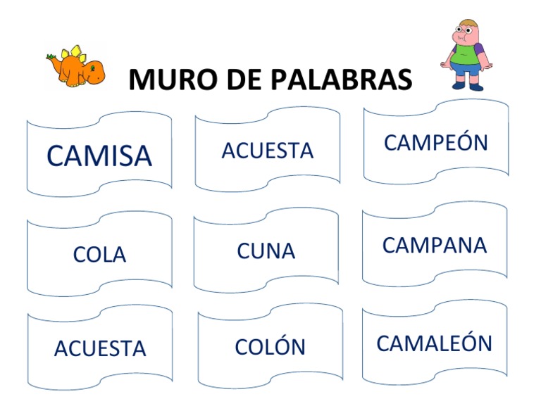 Muro De Palabras Palabras Para Preescolar Las Mejores 11 Ideas De Muro