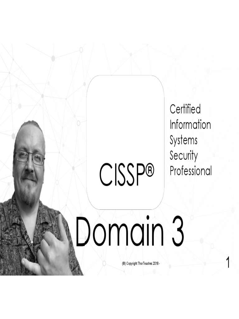 CISSP Domain 3 v2 Complete | PDF | Cryptography | Central Processing Unit
