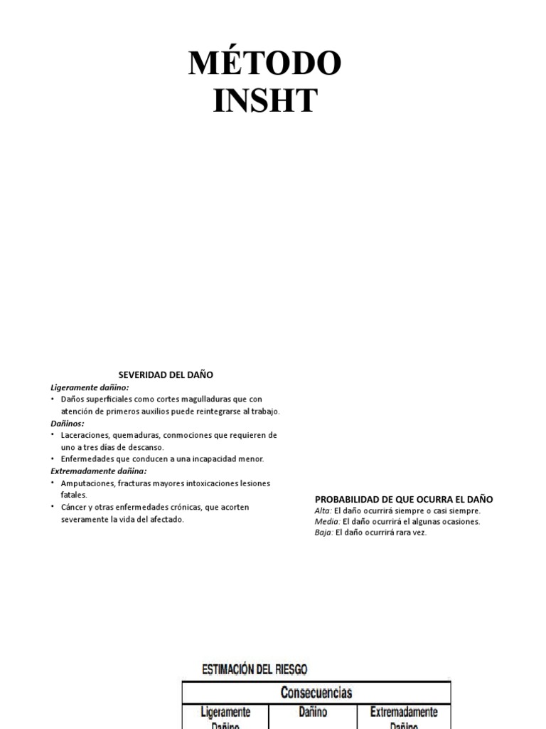 Método Insht | PDF
