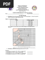 Activity Sheet - Tracking Typhoon PAR | PDF | Tropical Cyclones | Typhoon