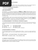 Sample of Debut Program Flow | PDF | Unrest