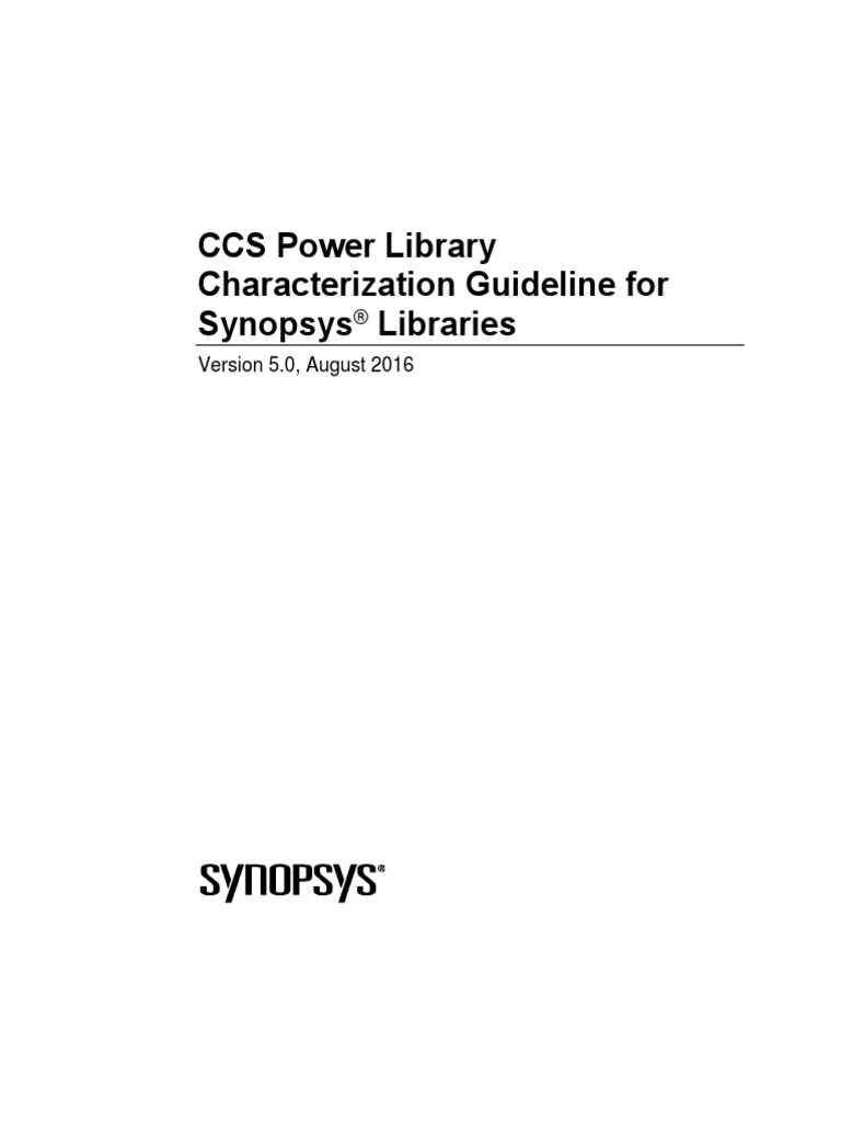 Ccs Power Char Guide 081216 | PDF | Spice | Power Inverter