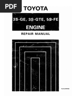 Toyota Engine 3s Fe Service Repair Manual | PDF | Business | Technology ...
