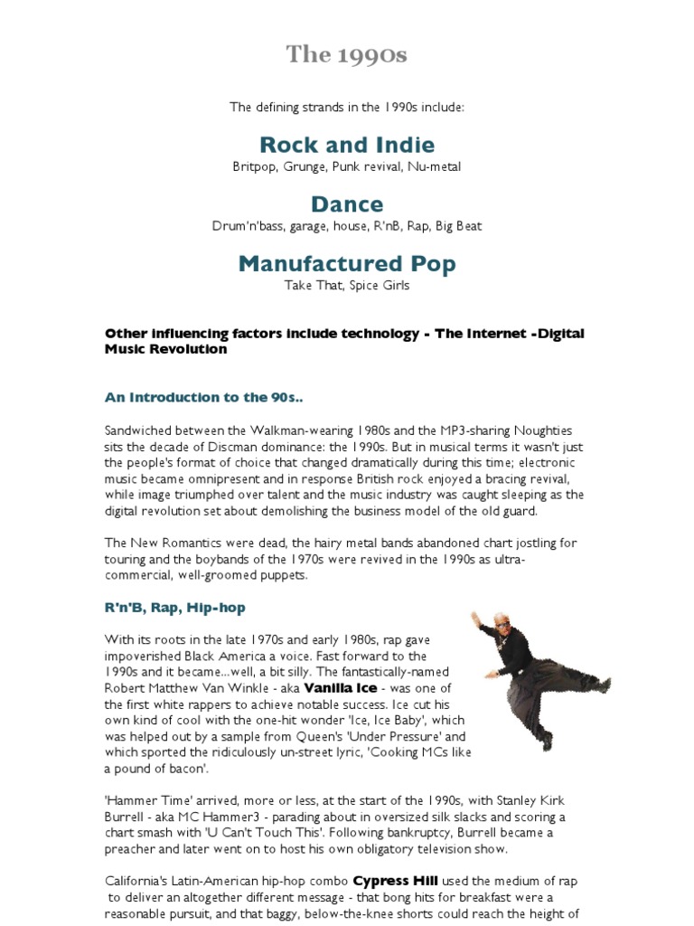 1990 S | PDF | Nirvana (Band) | Grunge
